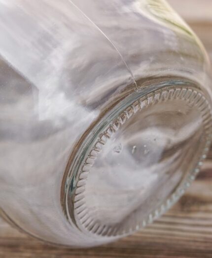 Bình Thuỷ Tinh Trong Suốt Miệng Nhỏ Tối Giản BL168 | Flexdecor VN