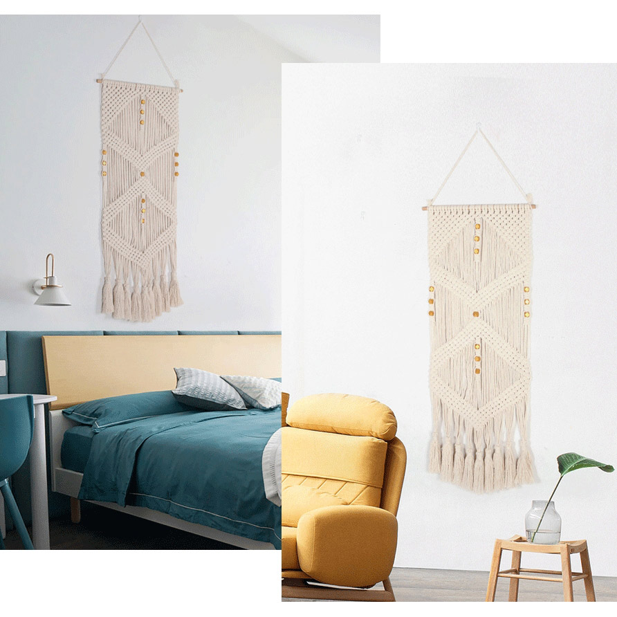 Thảm Treo Tường Trang Trí Phong Cách Bohemian Z078 | Flexdecor VN