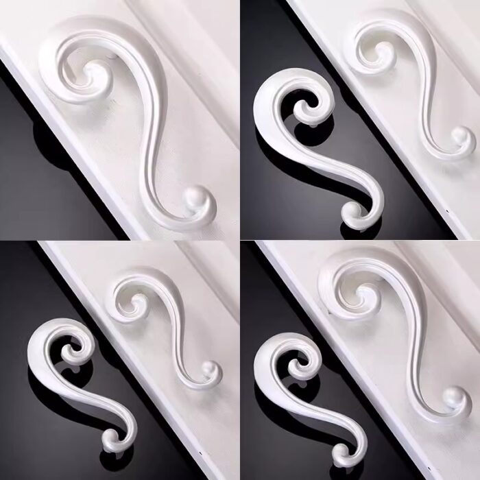 Tay Nắm Hợp Kim Kẽm Uốn Lượn Hình Sóng JS9193 | Flexdecor VN